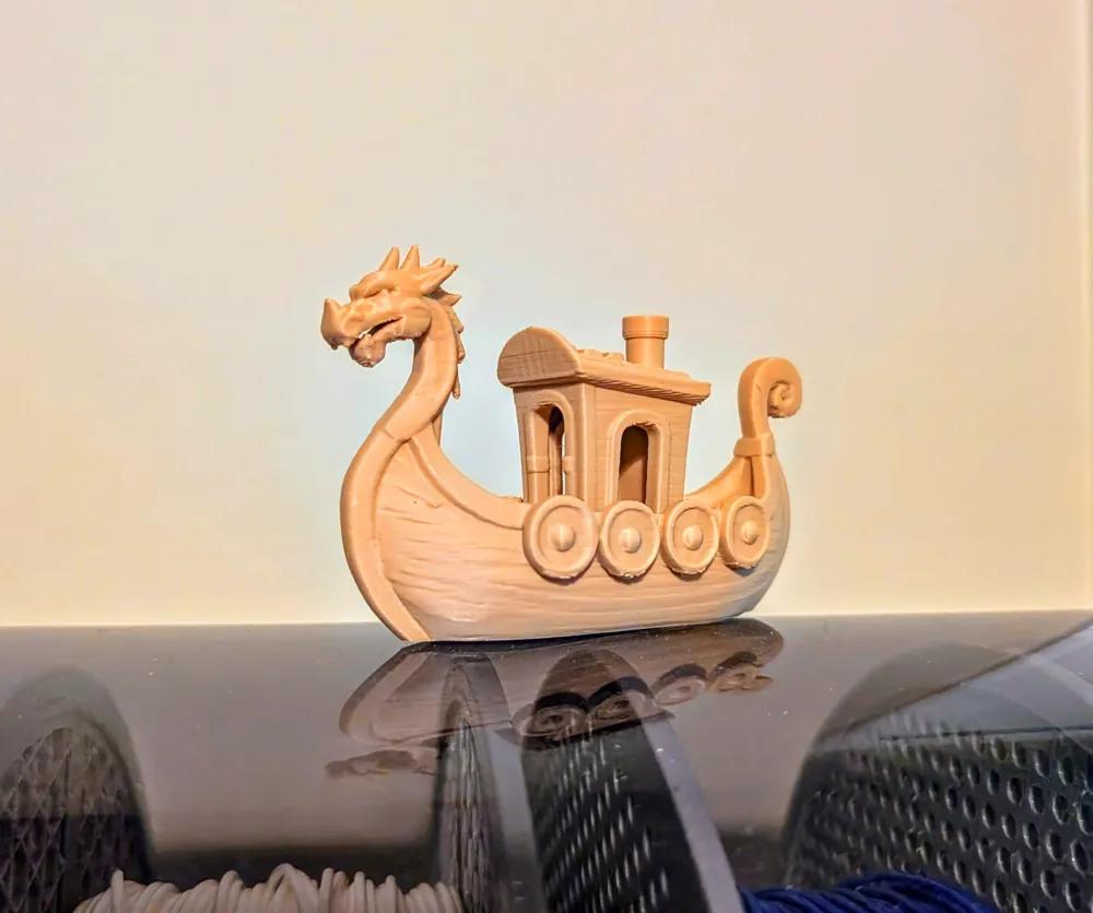 Viking Longboat Benchy by Troy V MakerWorld: Download Free 3D Models