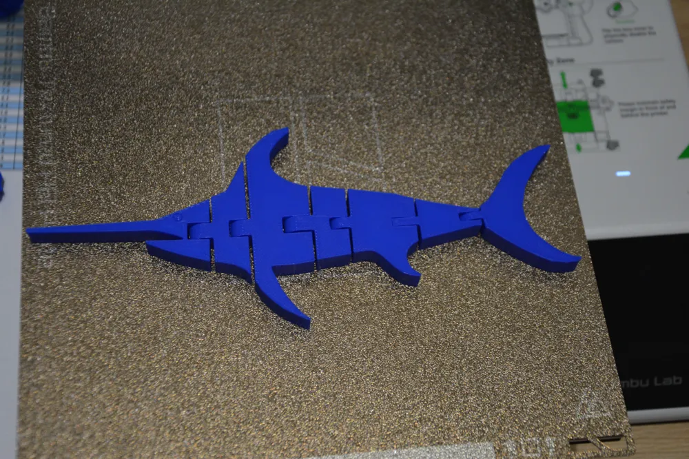 Articulated Sword fish by AndreUser MakerWorld: Download Free 3D Models