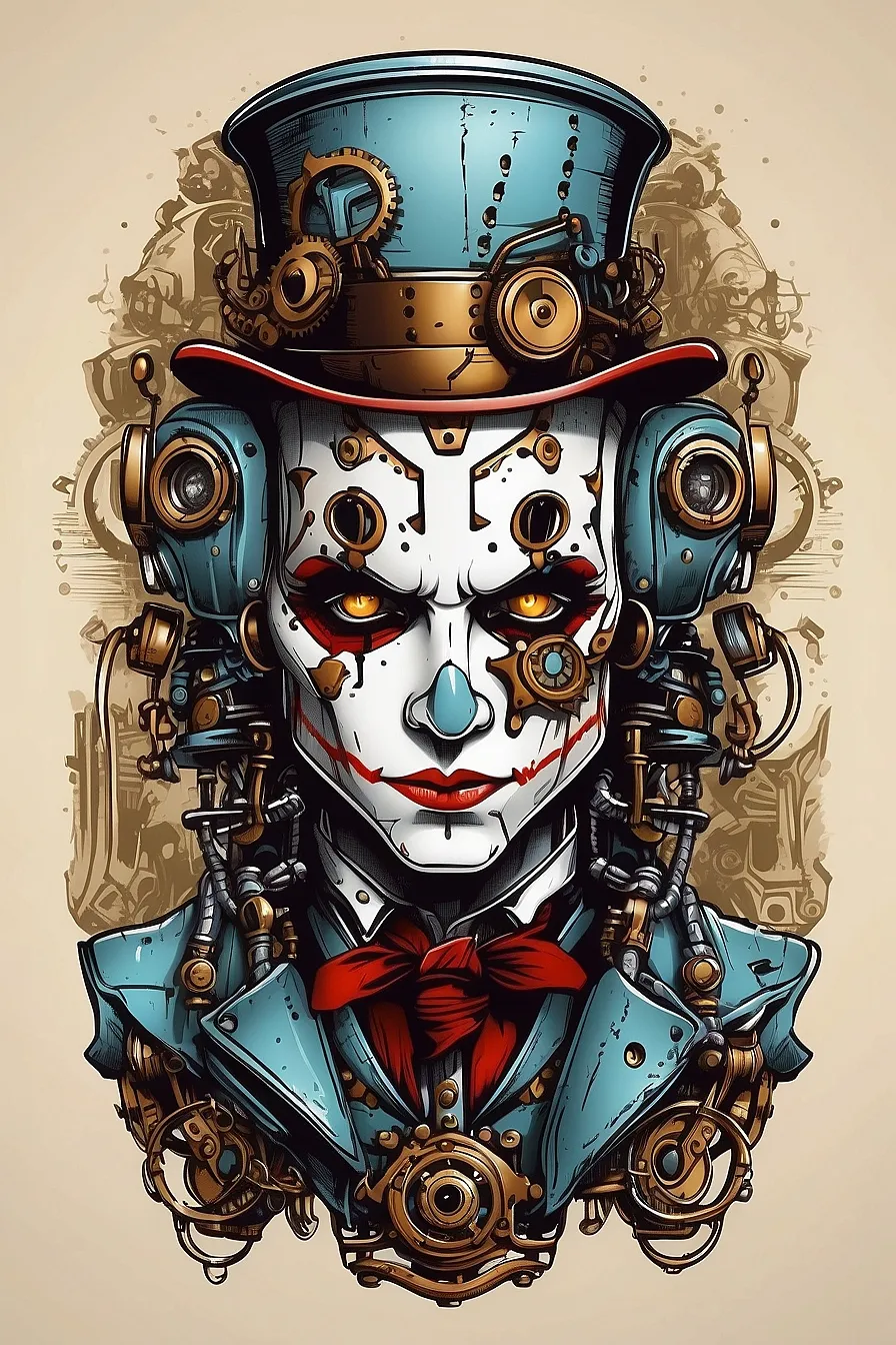 SteamPunk Joker by Proper3dprints - MakerWorld