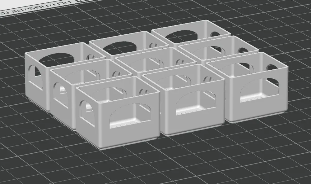 1:14 / 1/14 Beer crate with 20x bottle insert Stackable / Bierkasten ...