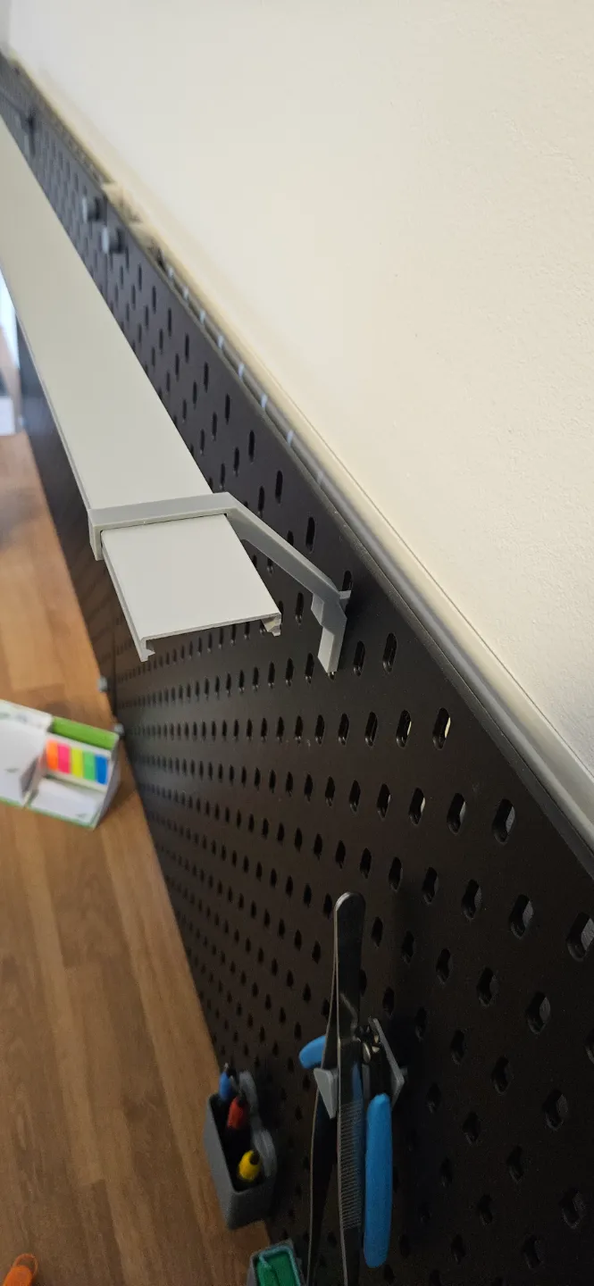 Skadis Led profile holder Remixed by MaxFresh3d - MakerWorld