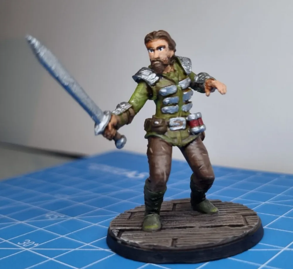 Miniature Adventurer DnD Minifigure Roleplay - V1 by Petur Printur ...
