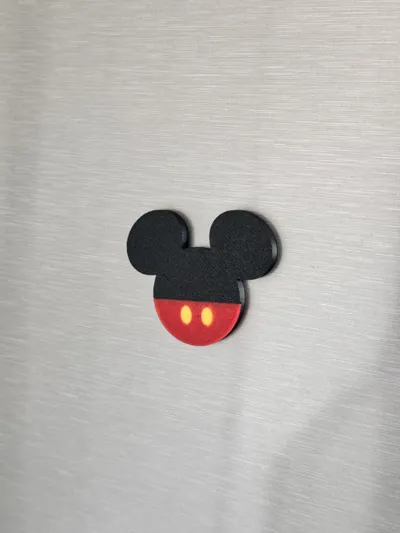 Mickey Magnet by Stuart MakerWorld: Download Free 3D Models