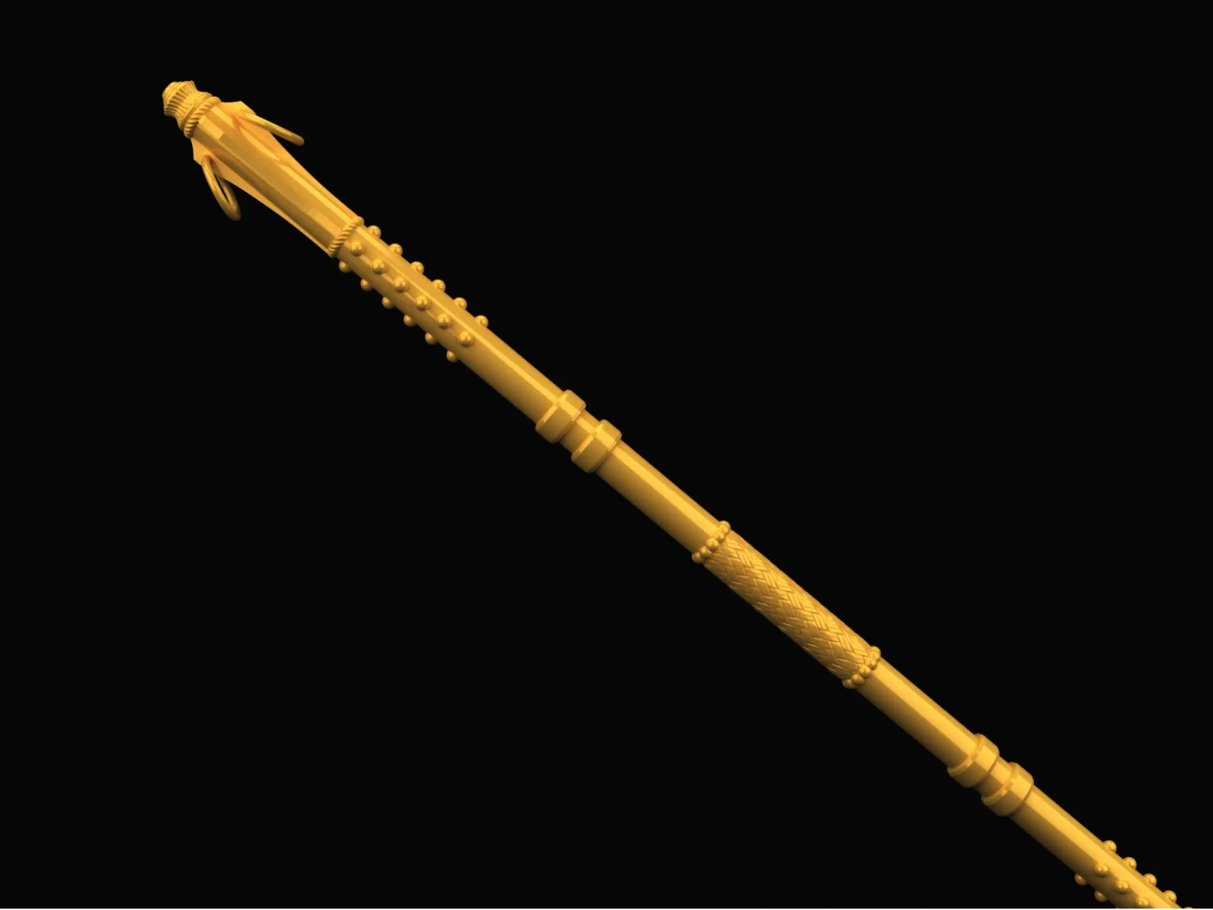 1.5-meter Black Myth Wukong Initial Staff Modified from Kai Bo Shi ...