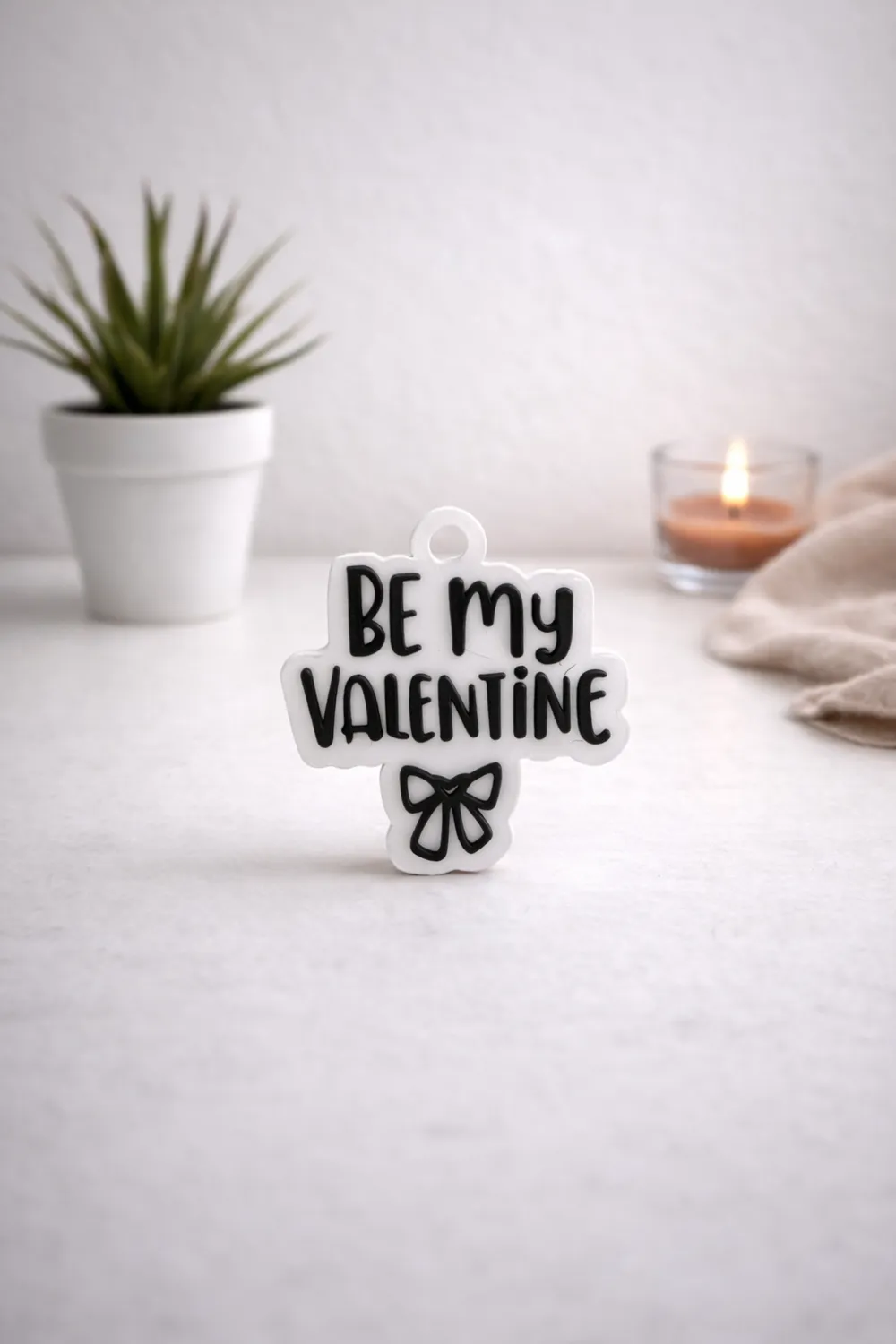 Be My Valentine – Gift Tag / Decoration / Tag - Free 3D Print Model ...