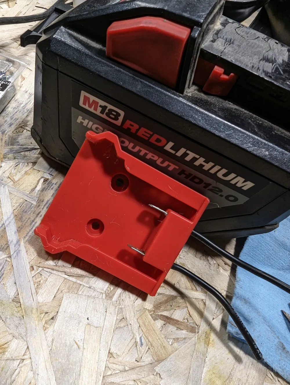 Milwaukee m18 wall mount and/or Power tap. by T3rryX MakerWorld ...