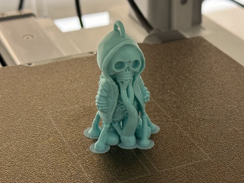 Keychain Skeleton Figure in Hoodie Remixed by Stigern MakerWorld ...