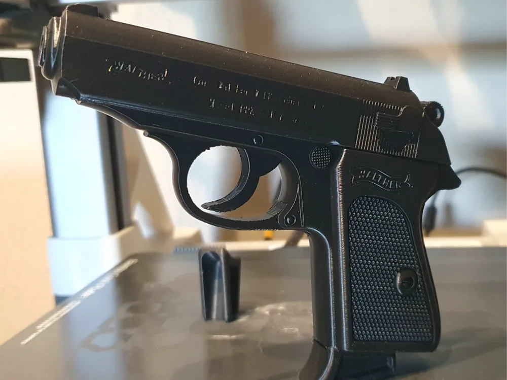 Walther PPK Starre Replika wenig Supports - Free 3D Print Model ...