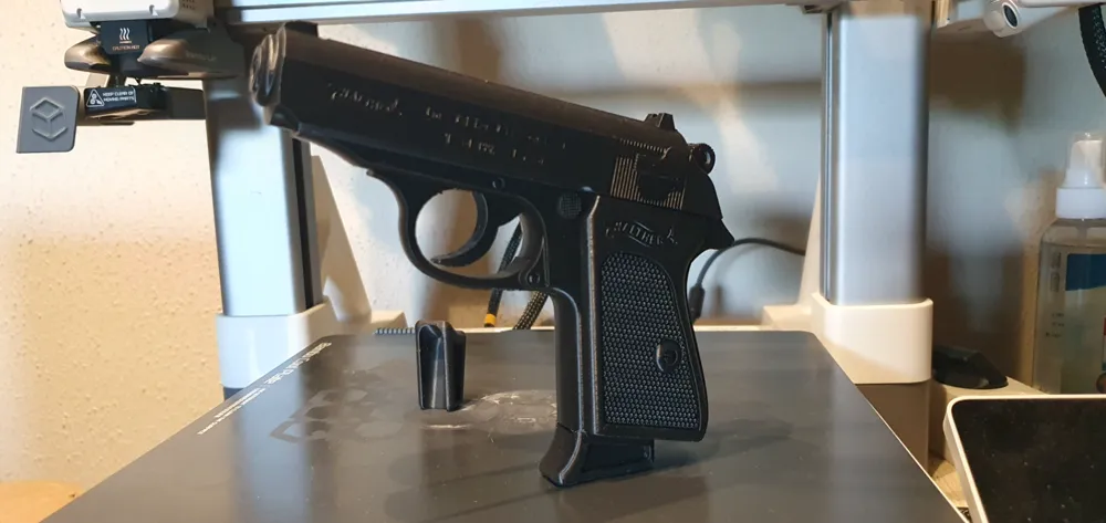 Walther PPK Starre Replika wenig Supports - Free 3D Print Model ...