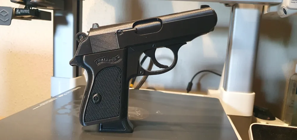 Walther PPK Starre Replika wenig Supports - Free 3D Print Model ...