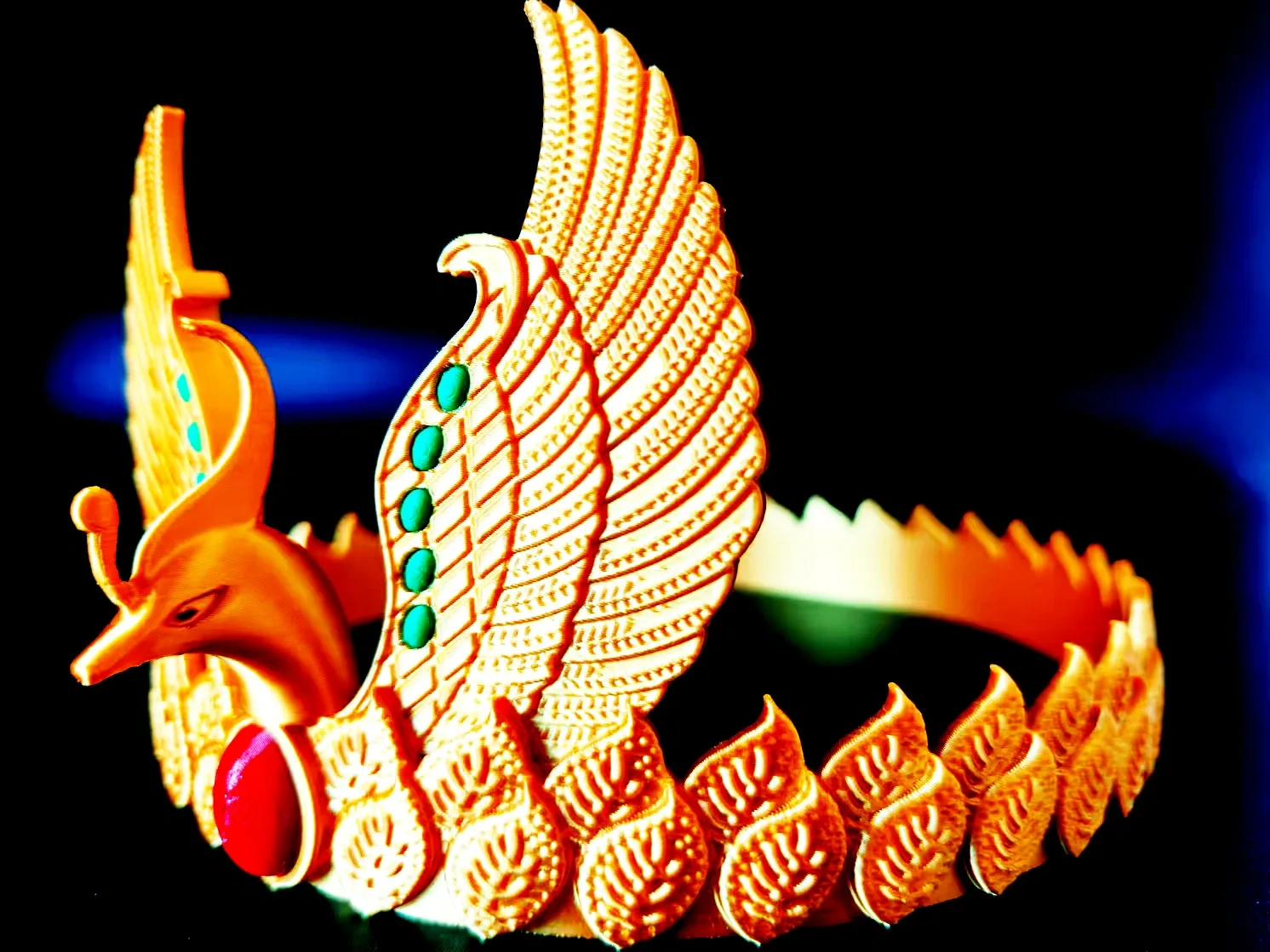 Phoenix Crown by 创梦空间 MakerWorld: Download Free 3D Models