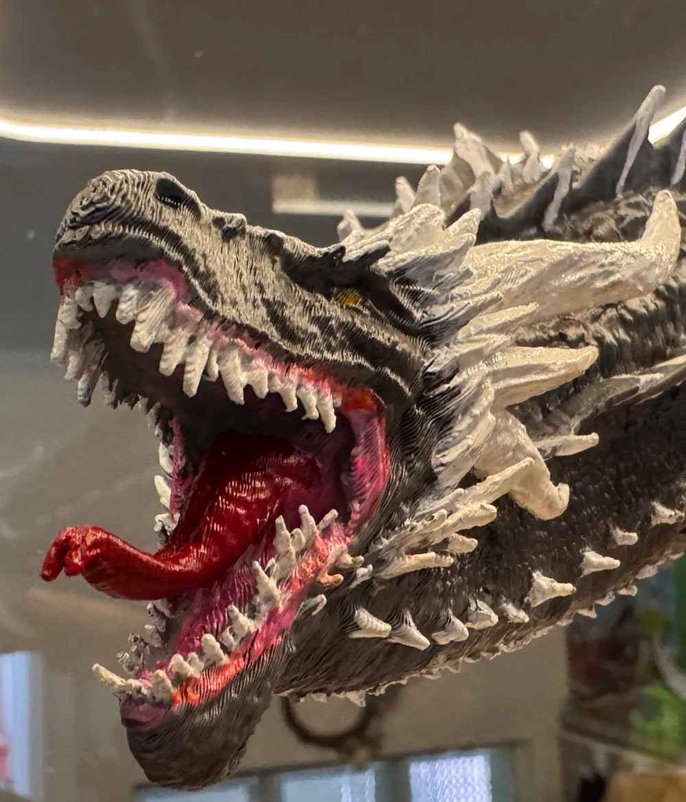Magnetic Drogon Head Ornament - Game of Thrones - Free 3D Print Model ...