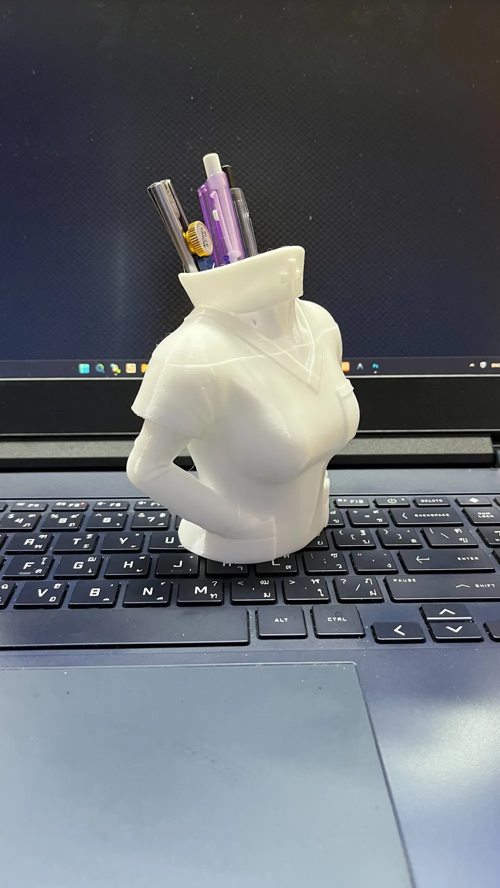 Nurse Uniform Pen Holder - Desk Organizer - Free 3D Print Model ...