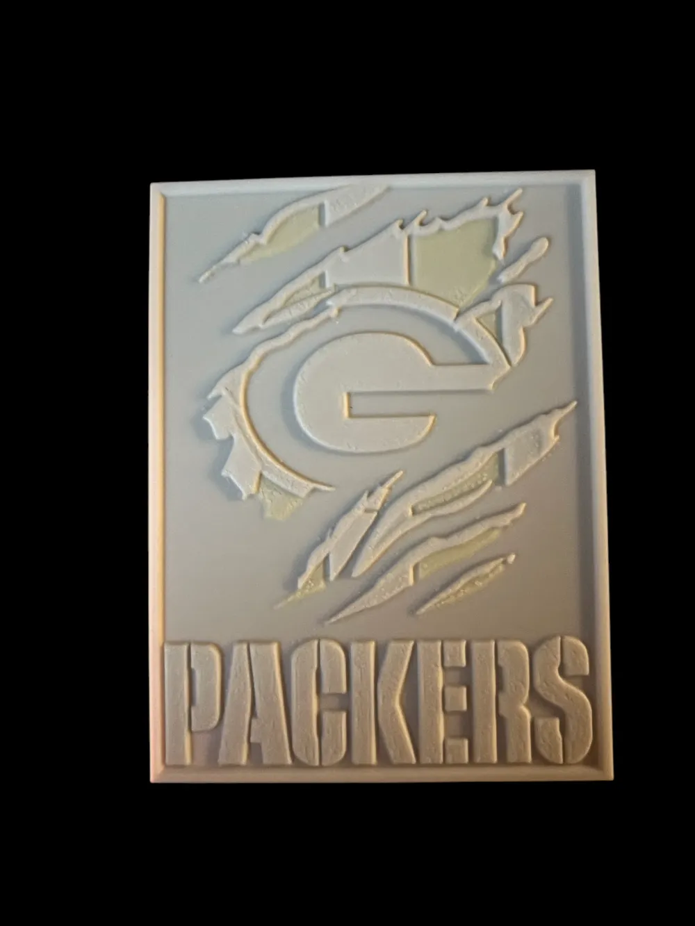 Green Bay Packers Lithophane + Frame by cynthiascreativecreations ...
