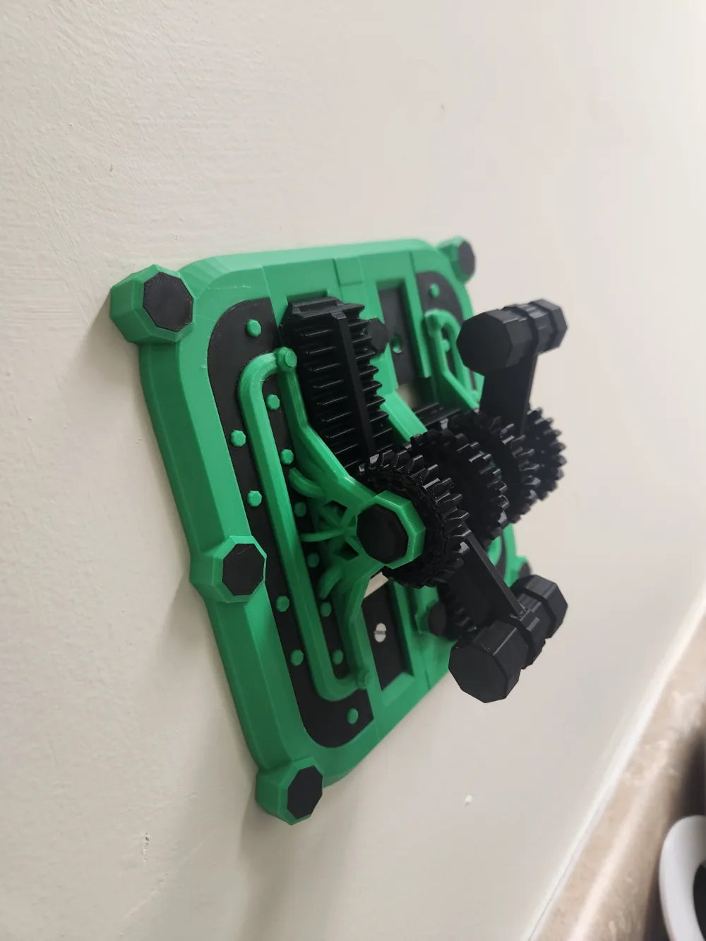 Double Rocker Style Light Switch (Flat Switch) - Free 3D Print Model ...
