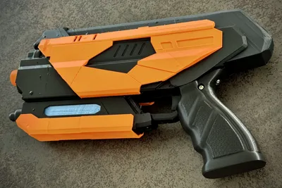 AquaPulse – Sci‑Fi Water Blaster - Free 3D Print Model - MakerWorld
