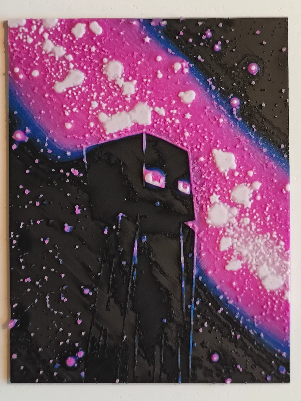 Hueforge - Minecraft Enderman galaxy. by Demmacs - MakerWorld