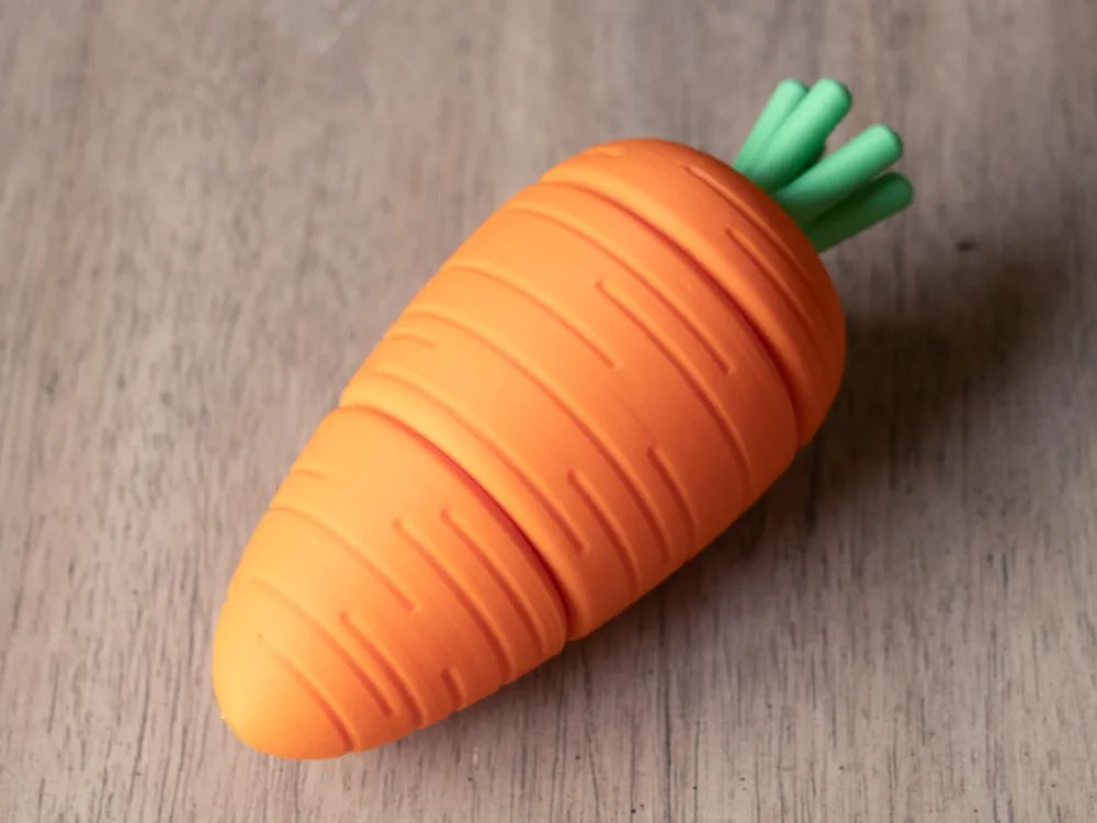 Sliceable magnetic carrot - Free 3D Print Model - MakerWorld