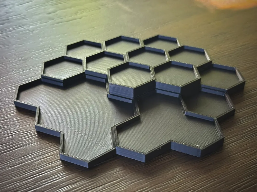 Color Paint Palette - "Basalt" - Free 3D Print Model - MakerWorld