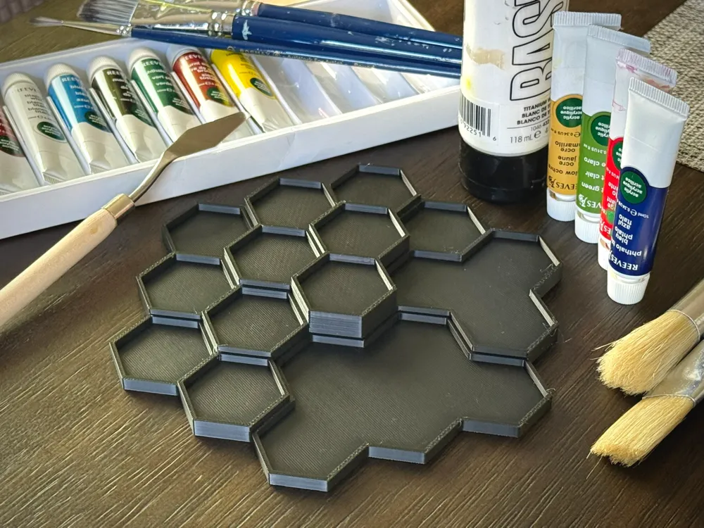 Color Paint Palette - "Basalt" by Toji MakerWorld: Download Free 3D Models