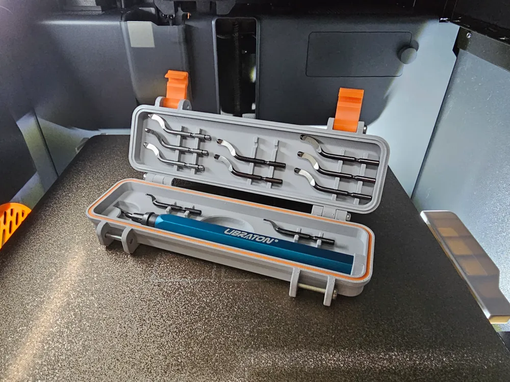 Rugged deburring tool case - Free 3D Print Model - MakerWorld