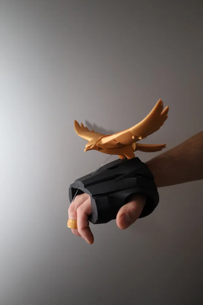 Mechanical Eagle Hand Armor - Free 3D Print Model - MakerWorld