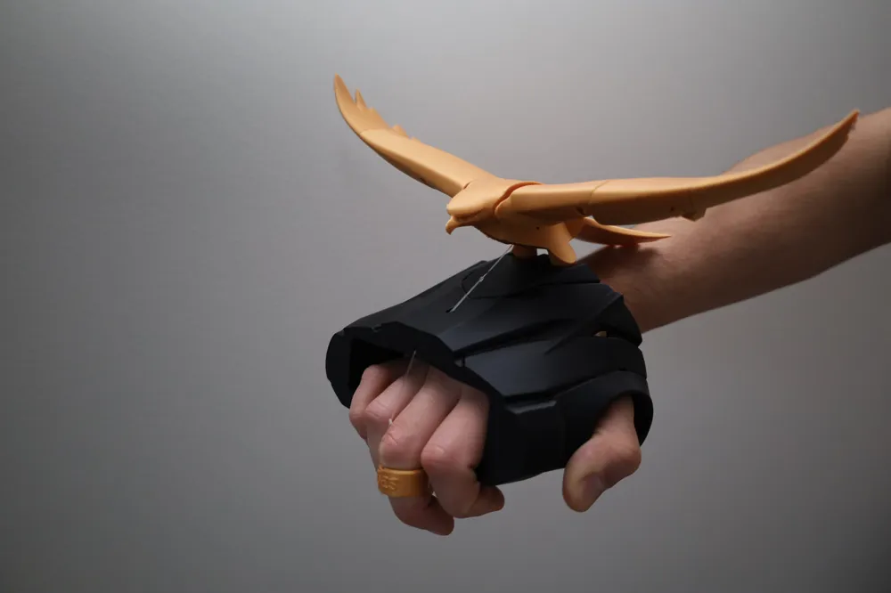 Mechanical Eagle Hand Armor - Free 3D Print Model - MakerWorld
