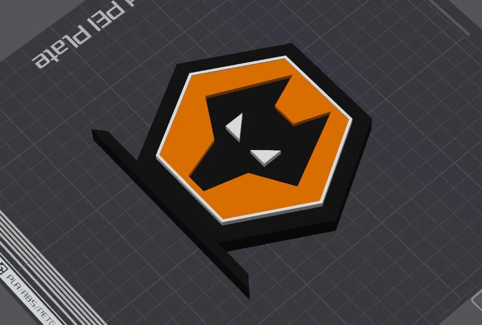 Wolverhampton Wanderers Logo by 5kyrunn3r - MakerWorld