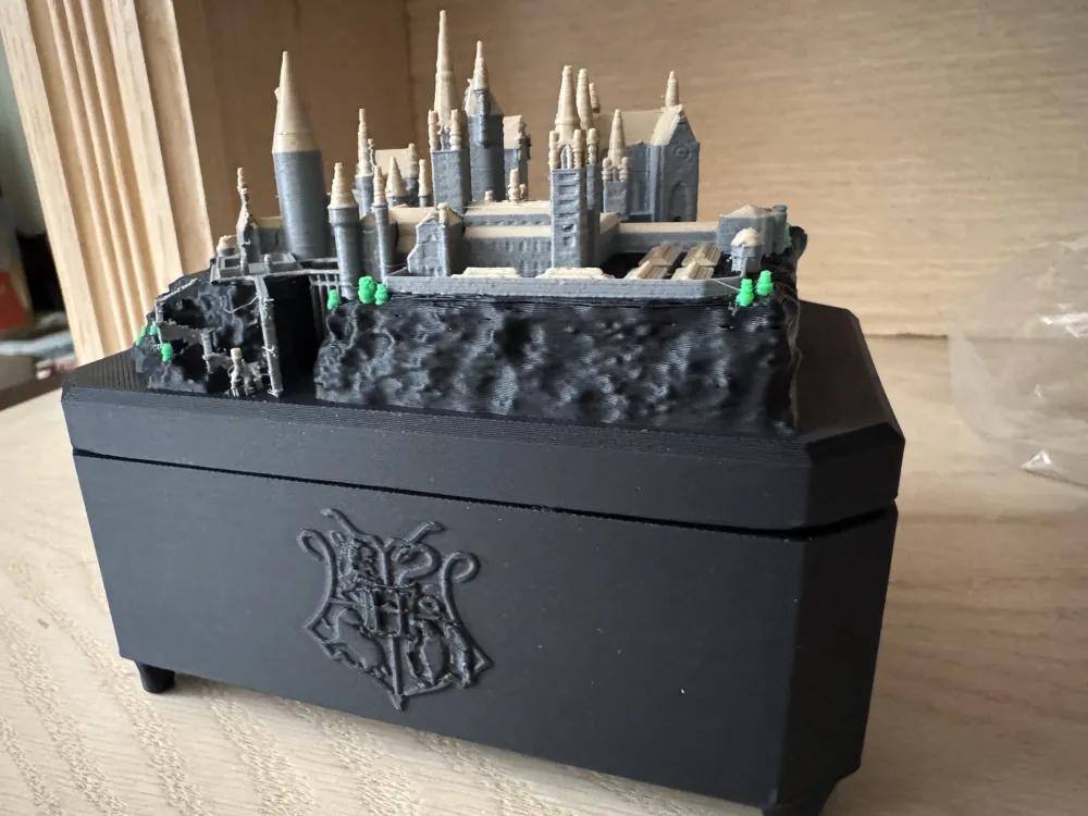 AUTOMATIC music box - Hogwarts Castle/Harry Potter by IneffableNemesis ...