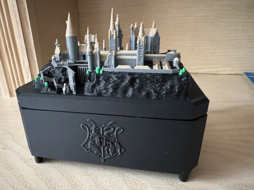 AUTOMATIC music box - Hogwarts Castle/Harry Potter by IneffableNemesis ...