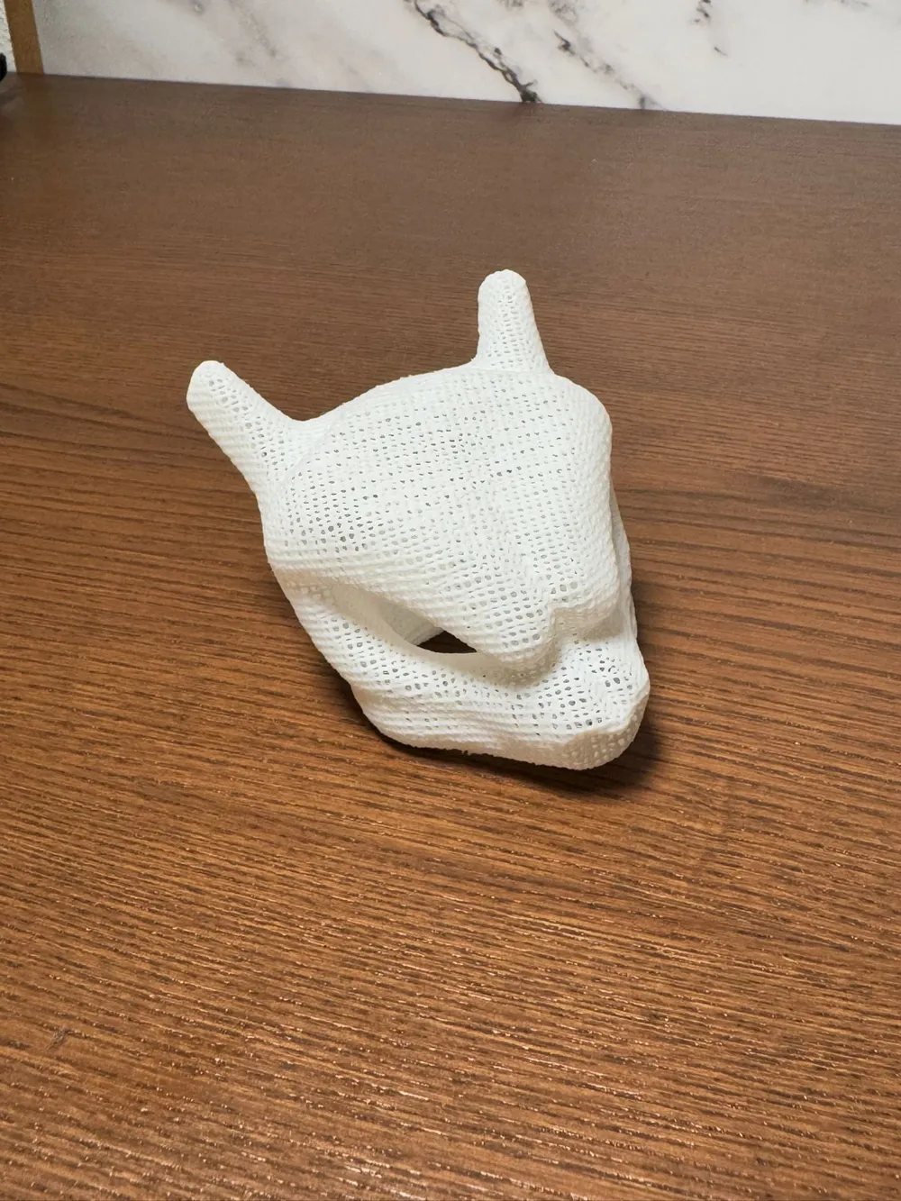 Pokemon Mewtwo Skull Cubic by Fran7 - MakerWorld