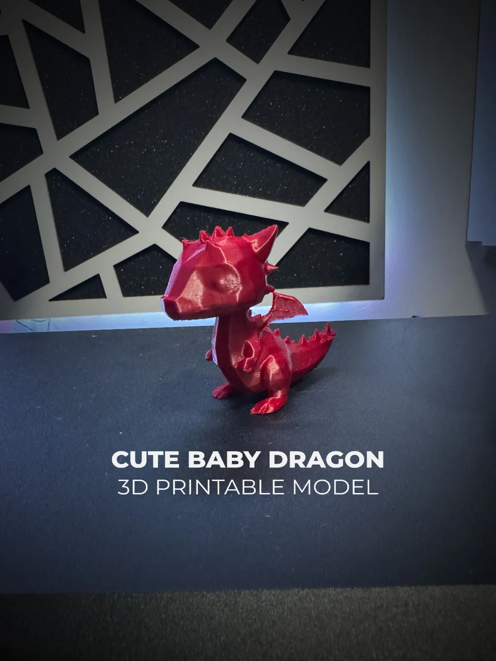 Cute Baby Dragon - 3D Printable Model by Maker Flow - MakerWorld