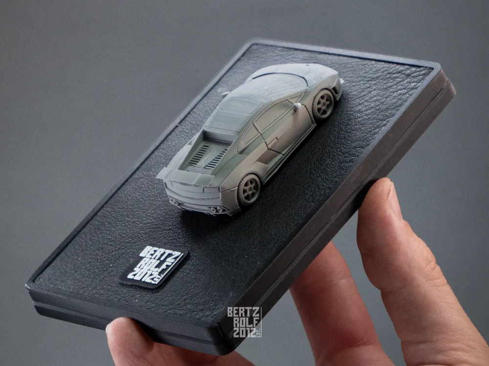 Lamborghini Gallardo Kit Card - Free 3D Print Model - MakerWorld