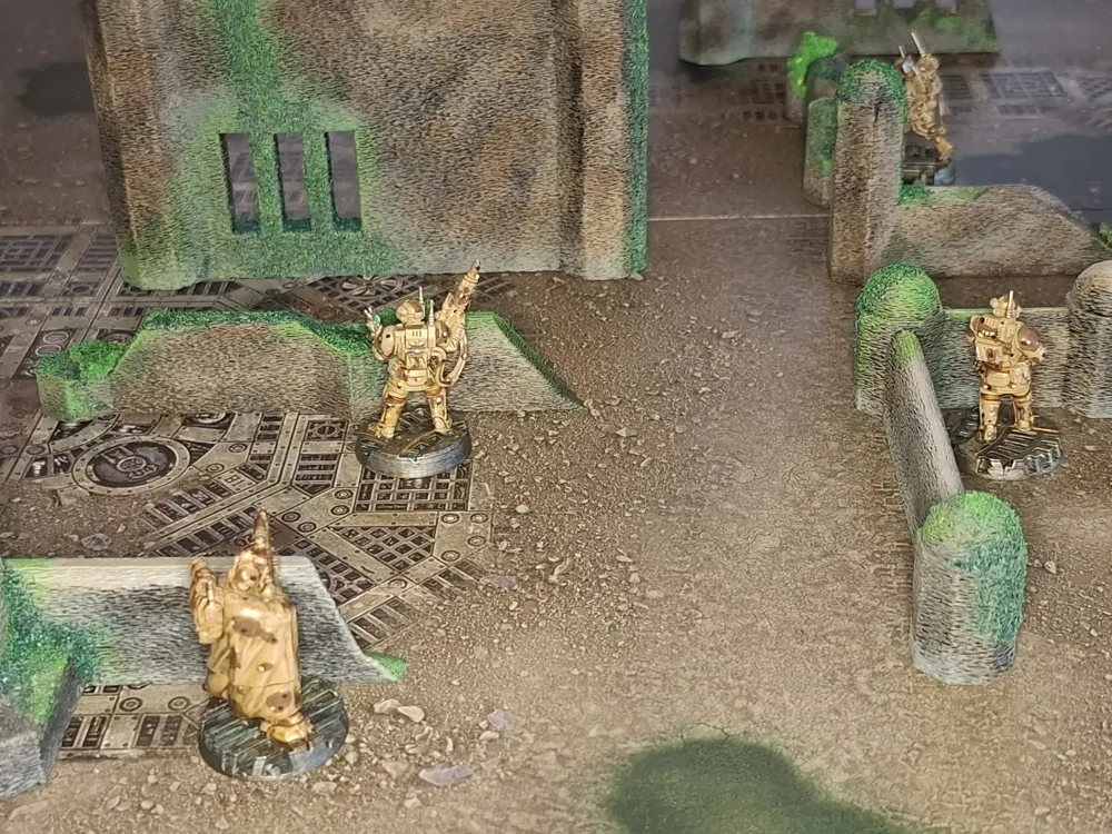 Full Town of Ruins Terrain. Easy to Print & Paint - Free 3D Print Model ...