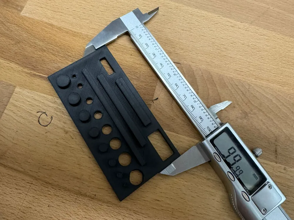 Dimensional Calibration Plate - Free 3D Print Model - MakerWorld