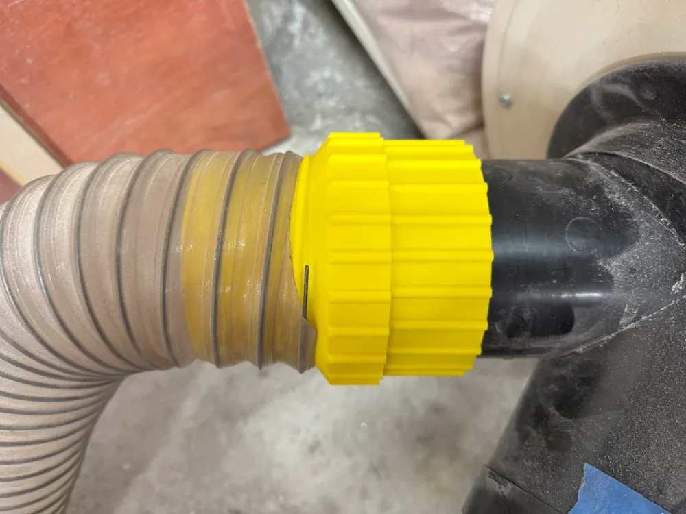 4-inch Dust Collector Quick-Disconnect - Free 3D Print Model - MakerWorld