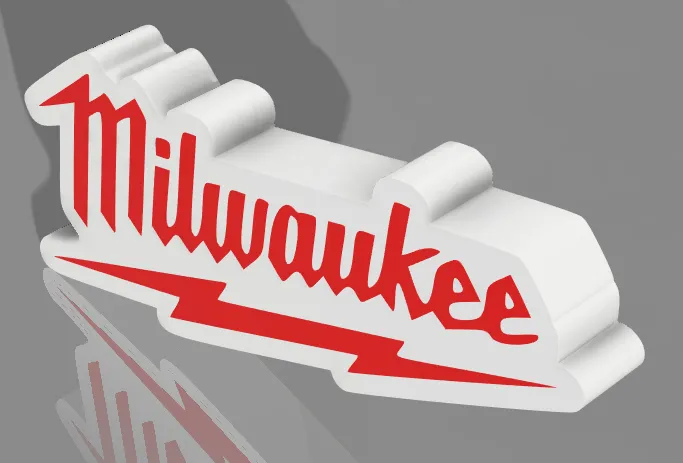 Milwaukee Tool Logo LED Sign by NES 3D MakerWorld: Download Free 3D Models