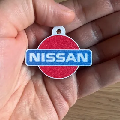 Nissan classic/new/GT-R/Nismo logo keychain - Portachiavi Nissan ...