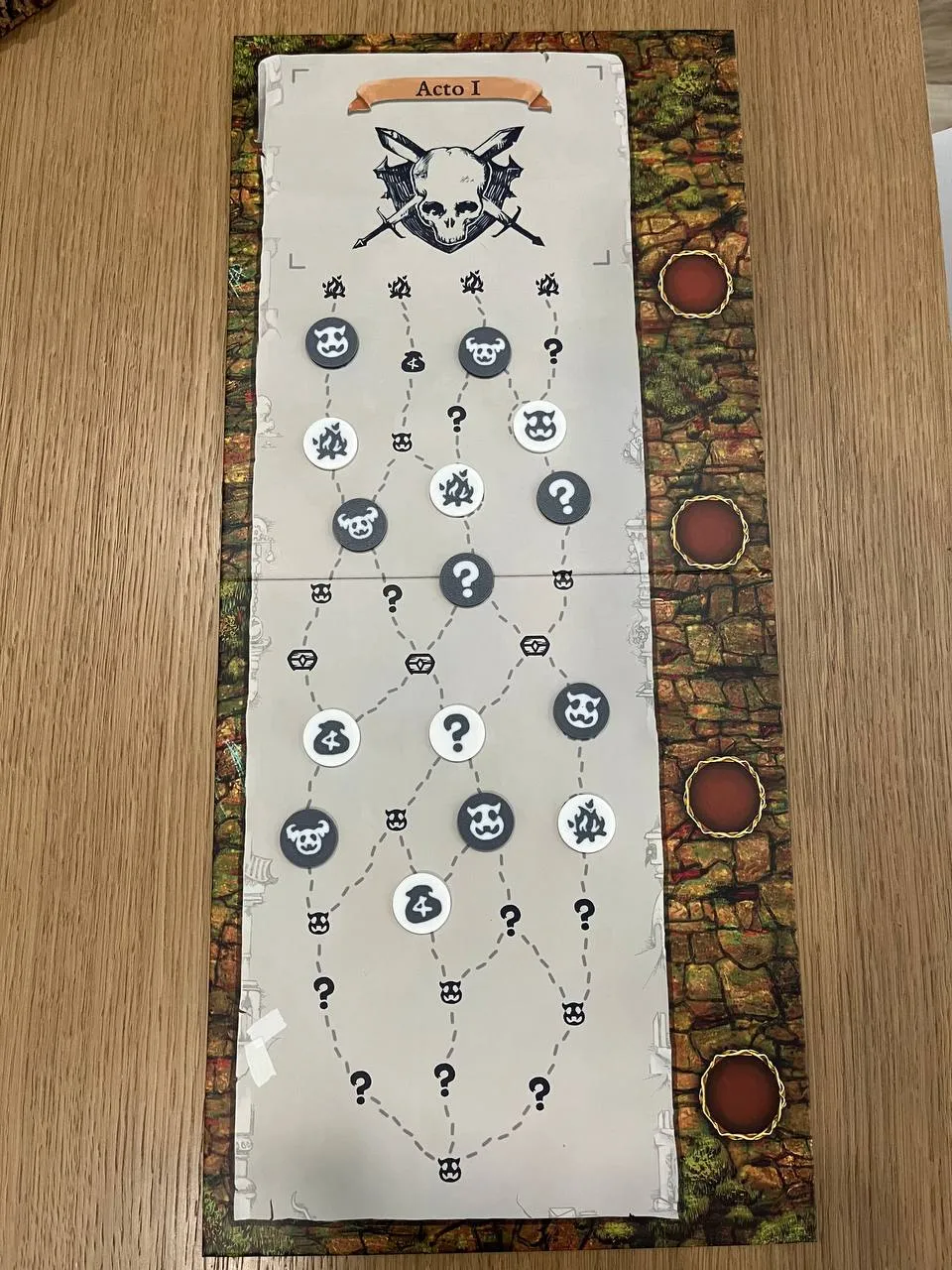 Slay the spire map tokens by slok - MakerWorld