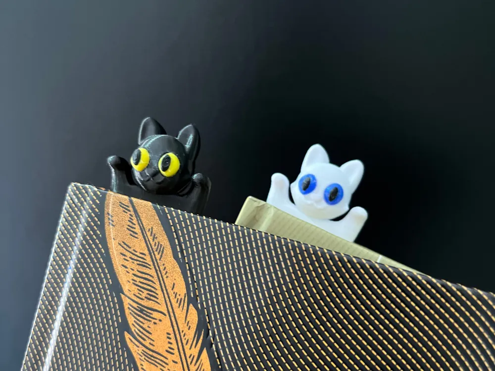 Catto | Cat Bookmark - Free 3D Print Model - MakerWorld