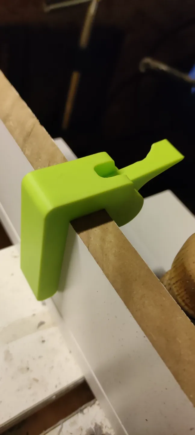 Fence stop cam clamp print in place V2 by Scruminochi - MakerWorld