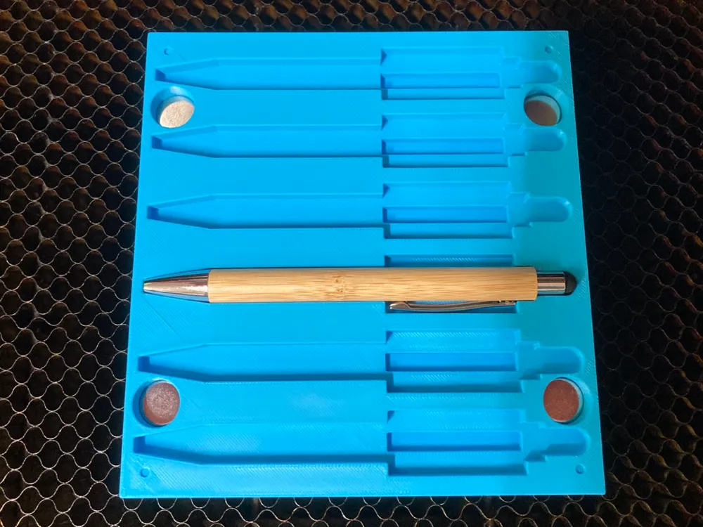 Ballpoint Pen Jig Template 6-pack - Free 3D Print Model - MakerWorld