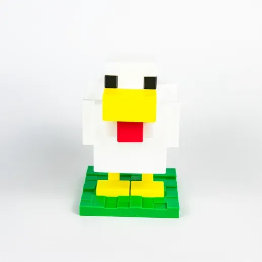 Minecraft Joystick controller holder minecraft - Free 3D Print Model ...