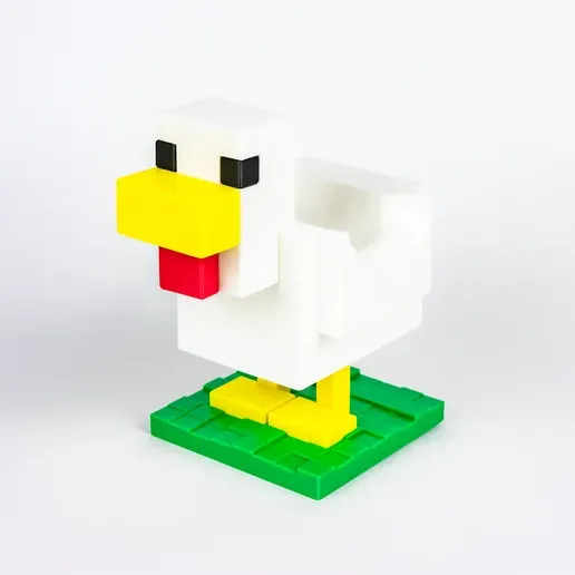 Minecraft Joystick controller holder minecraft - Free 3D Print Model ...