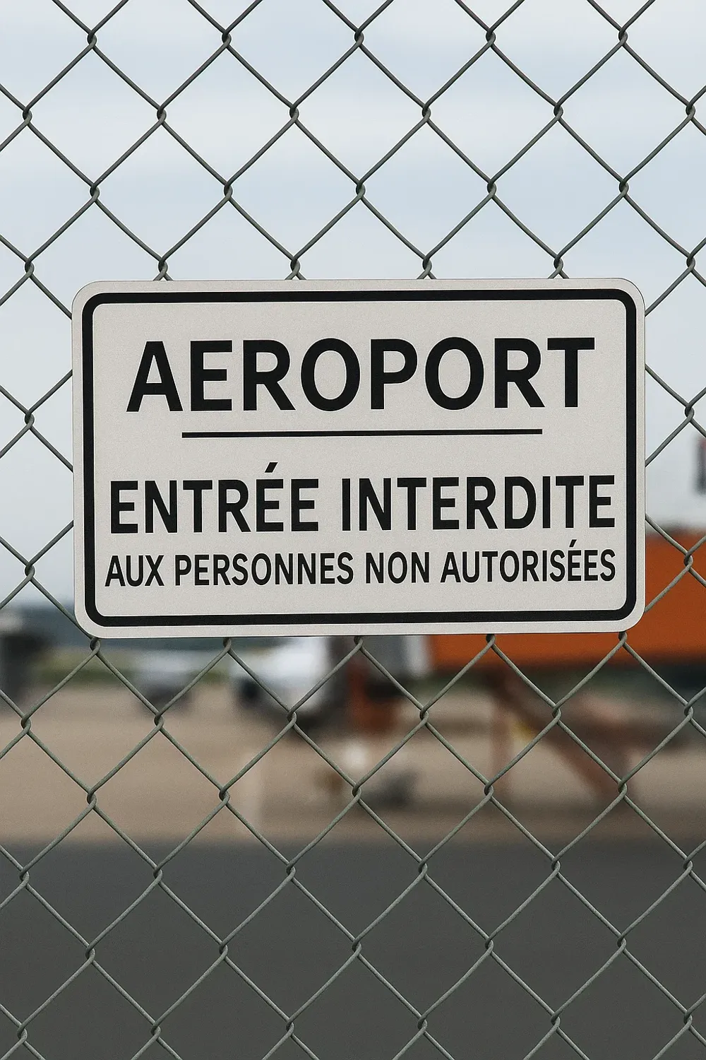 Airport – Forbidden Entry Sign by DJ M-LUC MakerWorld: Download Free 3D ...