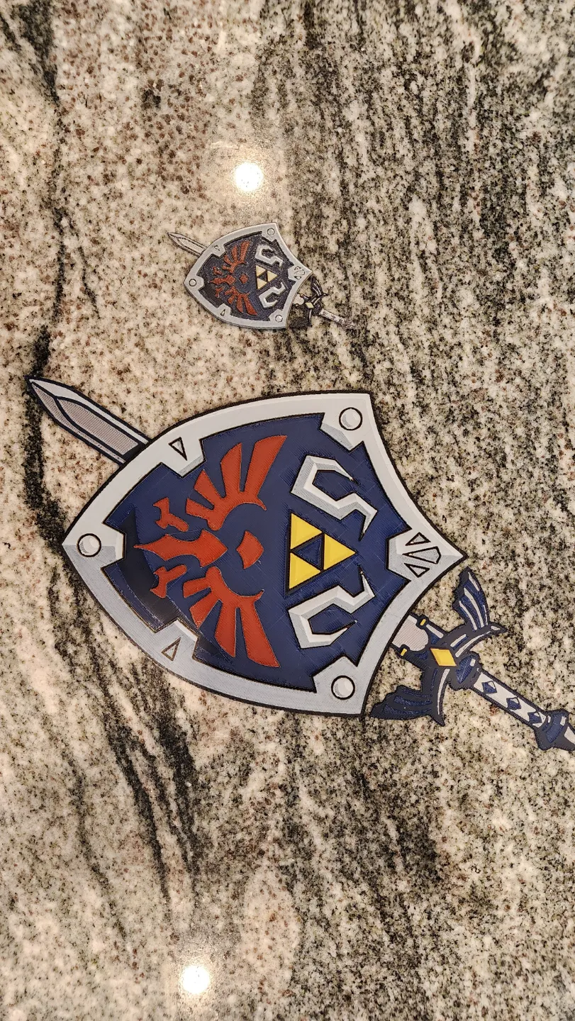 Zelda - Link's Shield - Hylian Shield - Version 1 by Suddenly Art ...