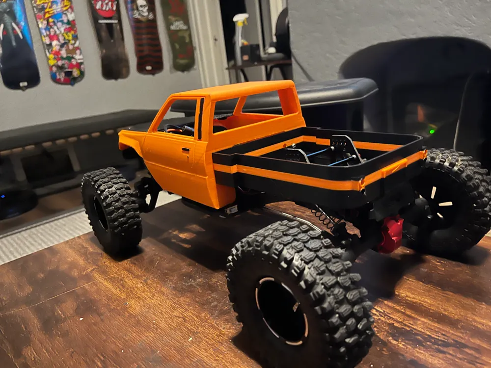 170mm bed for the toyota to fit redcat fusion Remixed by jasonboz56 ...