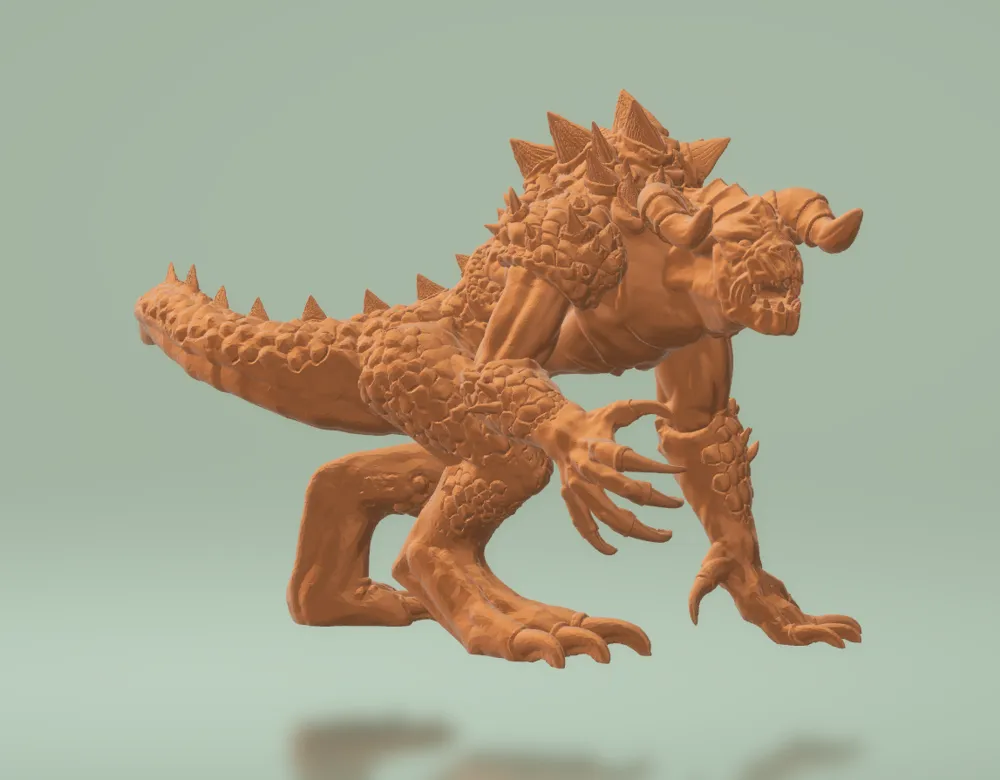 Fallout Deathclaw by Suptand - MakerWorld