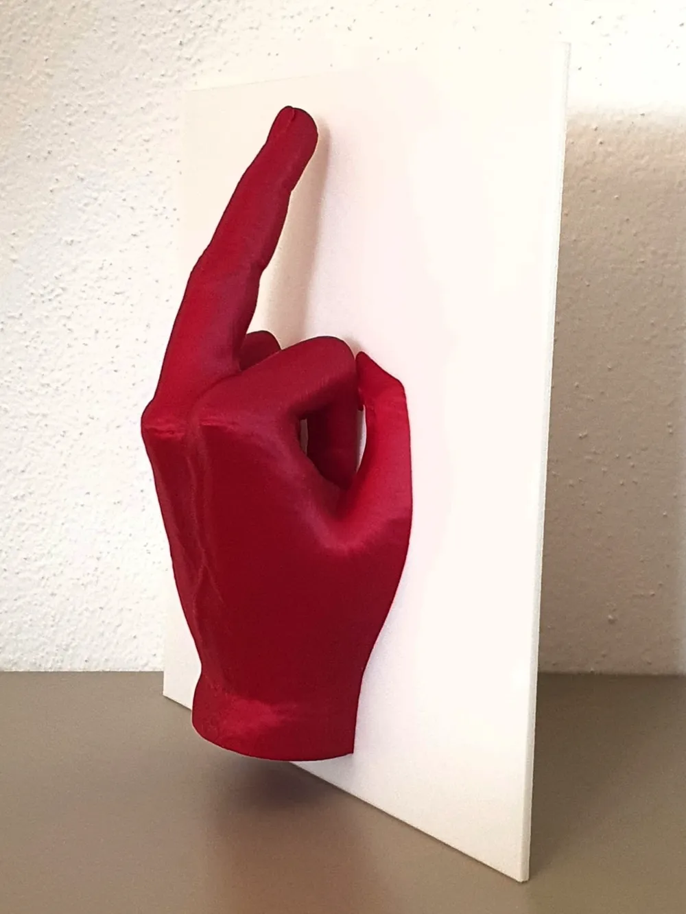 Middle finger wall art by DC93 MakerWorld: Download Free 3D Models