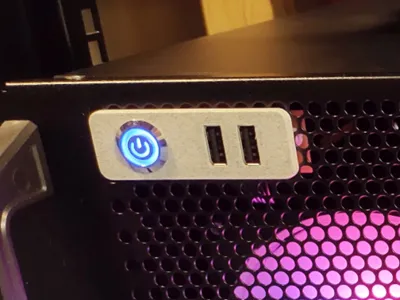 PC Front IO Mount by lordjustice17 - MakerWorld